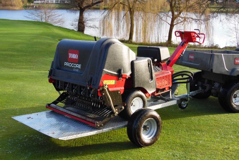Campey™ - TPC Easy Load Trailer - Campey Turf Care Systems Australia